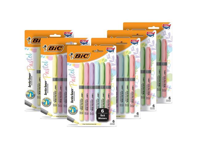 Click here for BIC Brite Liner Grip Highlighters Chisel Tip Assor... prices