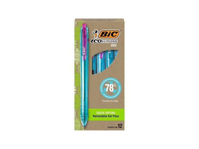 Click here for BIC ECOlutions Retractable Gel Pens Medium Point 1... prices