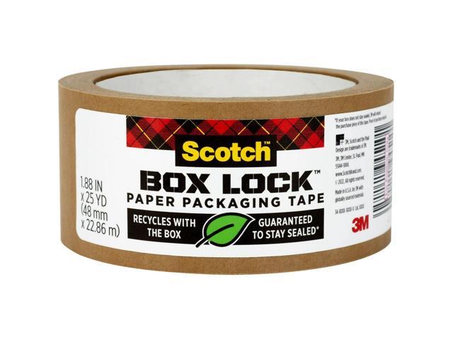 Click here for Scotch Box Lock Paper Packaging Tape 1.88 x 25 yds... prices