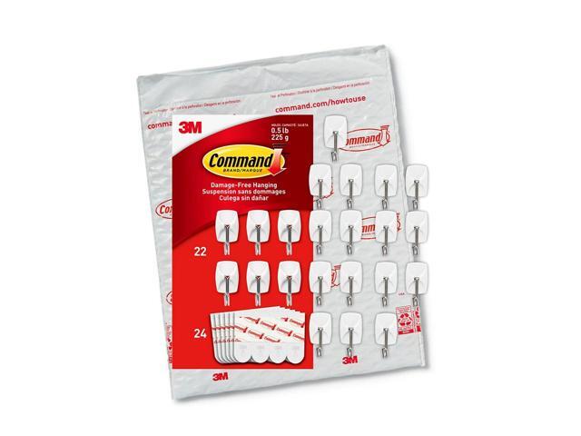 Click here for Command Small Wire Hooks White 22 Hooks/Pack (1706... prices