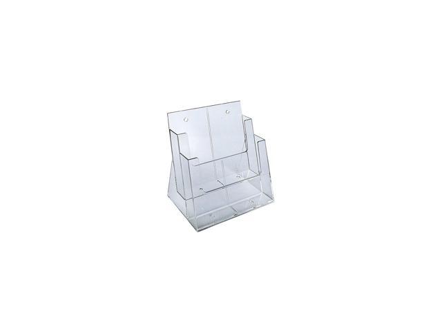 Click here for Azar Two-Tier Brochure Holder 8.5 x 11 Clear Plast... prices