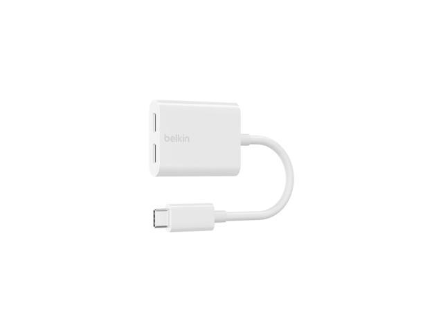 Click here for Belkin RockStar USB-C to USB-C Audio Adapter White... prices