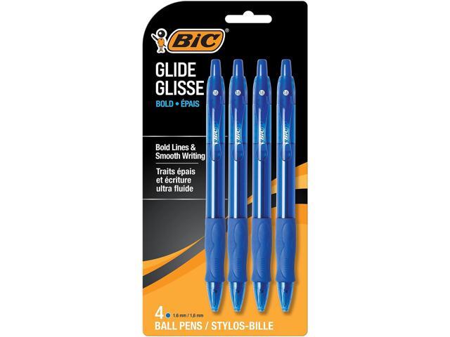 Click here for BIC Velocity Ballpoint Pen Bold Point Blue Ink 4/P... prices