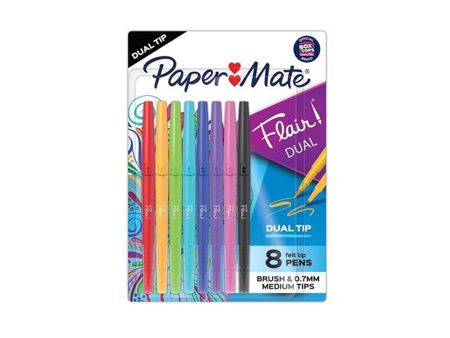Click here for Paper Mate Flair DUAL Felt Pen Twin Tip Point Asso... prices