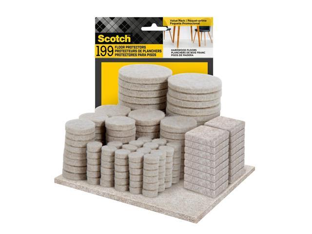 Click here for Scotch Beige Felt Pads Assorted Sizes 199/Pack (FP... prices