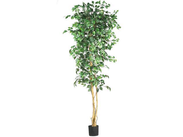 Click here for Nearly Natural 5210 7 Ficus Silk Tree in Pot (5210... prices