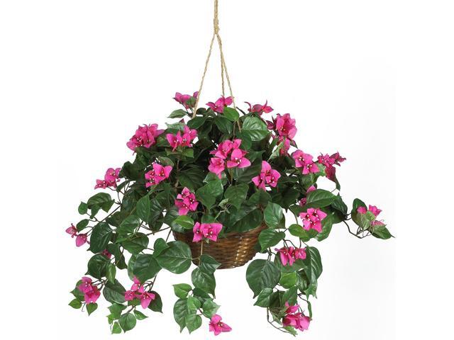Click here for Nearly Natural 6608 Bougainvillea Hanging Plant in... prices