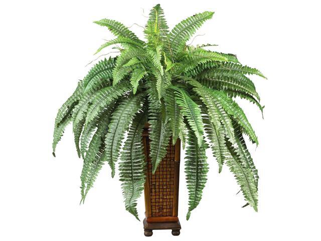 Click here for Nearly Natural 6553 Boston Fern Floor Plant in Dec... prices