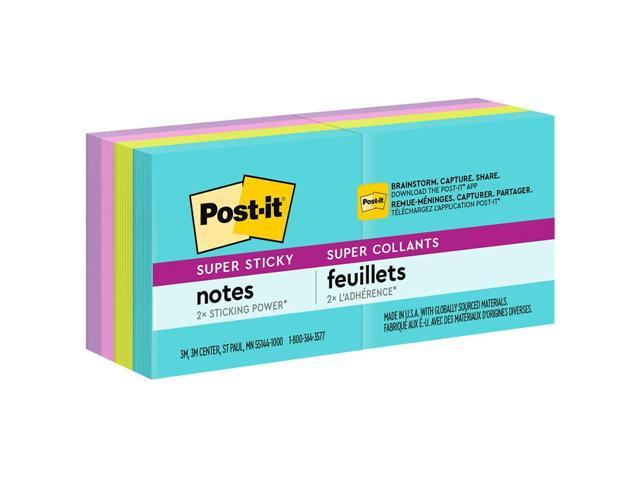 Click here for Post-it Super Sticky Pads in Miami Colors 2 x 2 Mi... prices