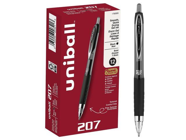 Click here for uni-ball 207 RT Retractable Gel Pens Bold Point Bl... prices