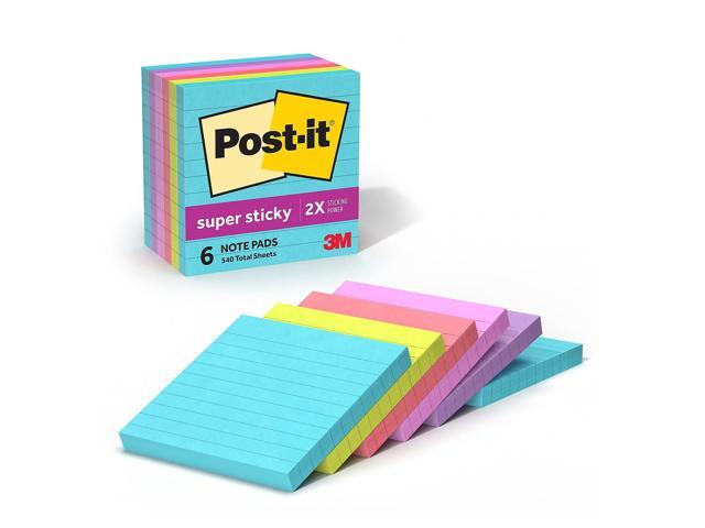 Click here for Post-it Super Sticky Pads in Miami Colors 4 x 4 Mi... prices