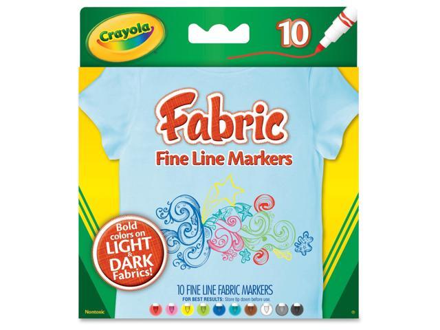 Click here for Crayola Bright Fabric Markers prices