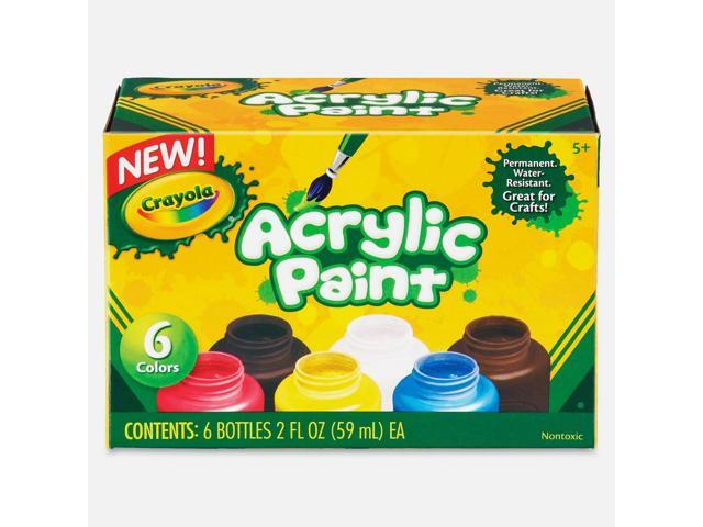 Click here for Crayola 6-color Acrylic Paint Set prices