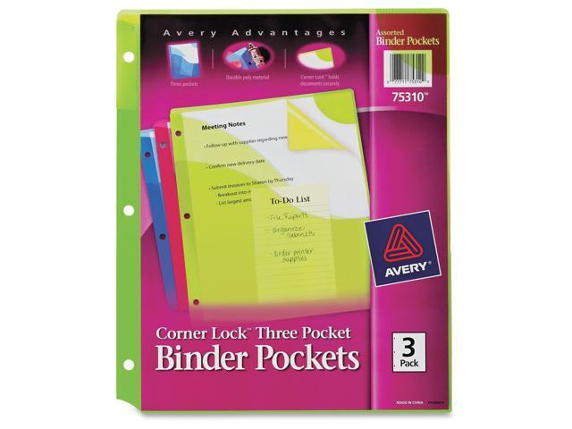 Click here for Avery Corner Lock Three Pocket Binder Pockets prices
