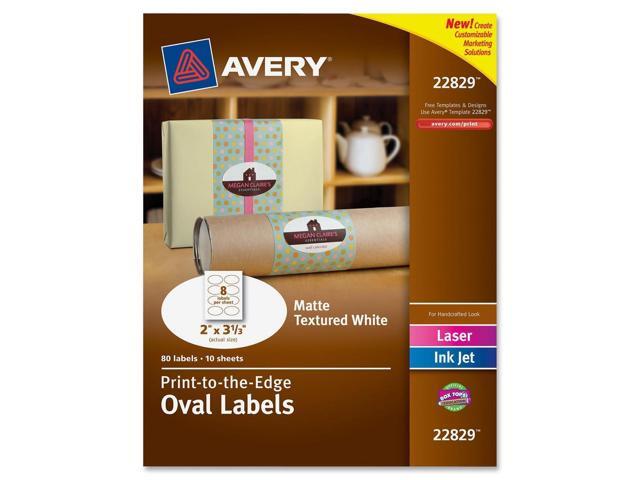 Click here for Avery Ivory Textured Easy Peel Oval Labels prices