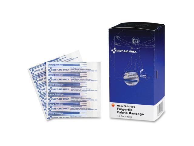 Click here for First Aid Only Fingertip Fabric Bandages prices