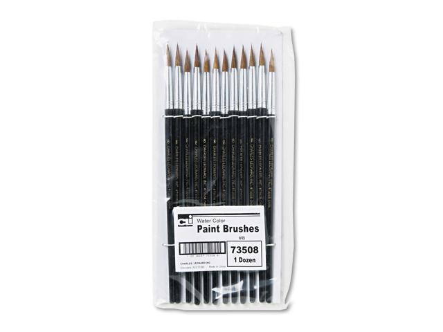 Click here for Charles Leonard Artist Brush Size 8 Camel Hair Rou... prices