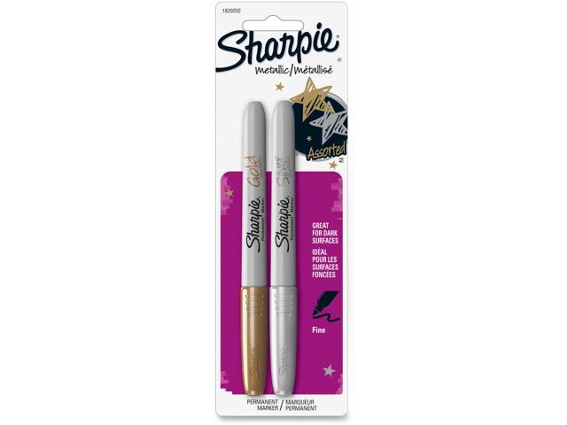 Click here for Sharpie Metallic Markers Fine Pt 2 Color/PK Gold/S... prices