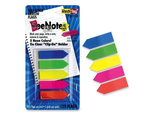 Click here for Redi-Tag See-Through Arrow Flag 12 PK/BX prices