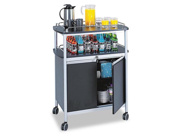 Click here for Safco Mobile Beverage Cart 33-1/2w x 21-3/4d x 43h... prices