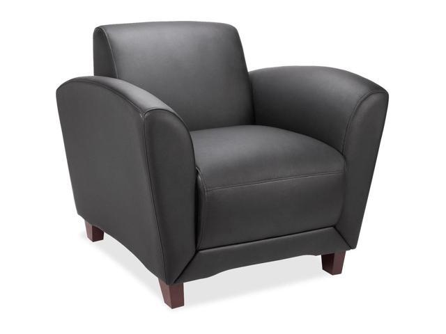 Click here for Lorell Reception Chair Bonded 36x34-1/2x31-1/4 Bla... prices