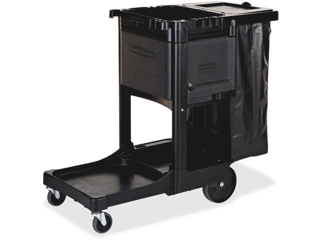 Click here for Rubbermaid Executive Cleaning Cart 21-3/4x46x38 Bl... prices