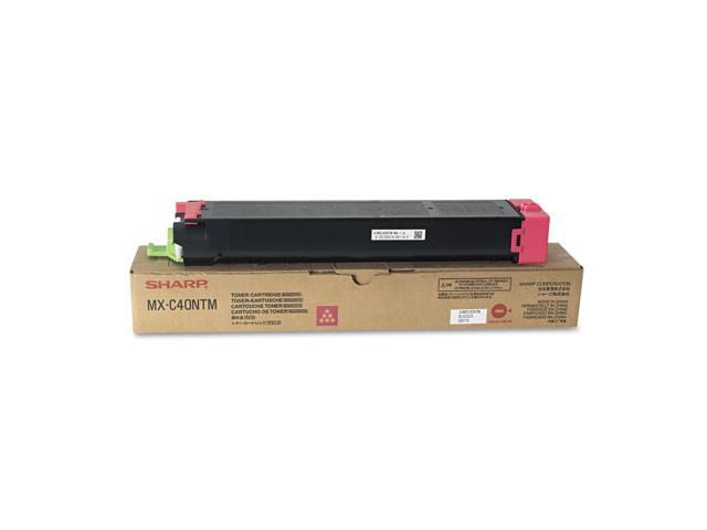 Click here for Sharp MXC40NTM Toner 10 000 Page-Yield Magenta prices