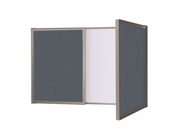 Click here for Ghent 41302 VisuALL PC Whiteboard Cabinet with Fab... prices