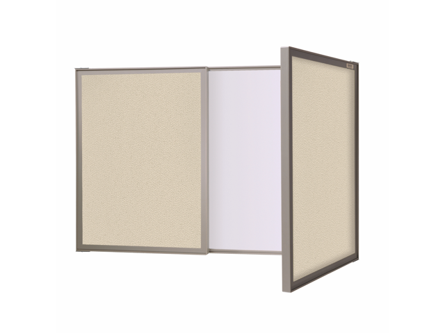 Click here for Ghent 41300 VisuALL PC Whiteboard Cabinet with Fab... prices