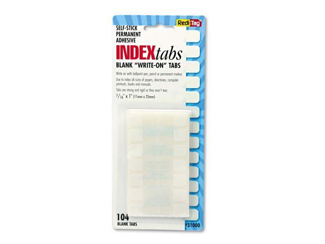 Click here for Redi-Tag Side-Mount Self-Stick Plastic Index Tabs... prices