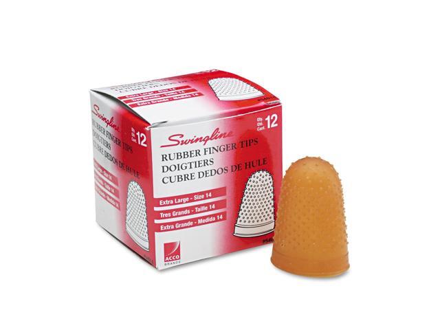 Click here for Swingline Rubber Finger Tips 14 (X-Large) Amber Do... prices