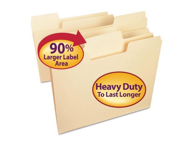 Click here for Smead SuperTab Heavyweight Folder Manila 1/3 Cut L... prices