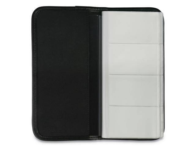 Click here for Business Card Holder  Vinyl  Black  4 3/4 x 10 1/8... prices