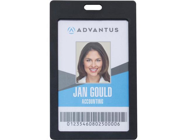 Click here for Advantus Vertical Rigid ID Badge Holder - Vertical... prices