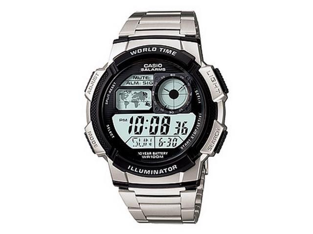 Click here for Mens Casio Sport World Time & Map AE1000WD-1AV prices