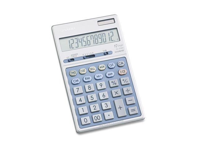 Click here for Sharp EL339HB Semi-Desk Executive Metal Top 12-Dig... prices