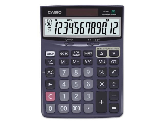 Click here for Casio DJ120D DJ120D Calculator prices