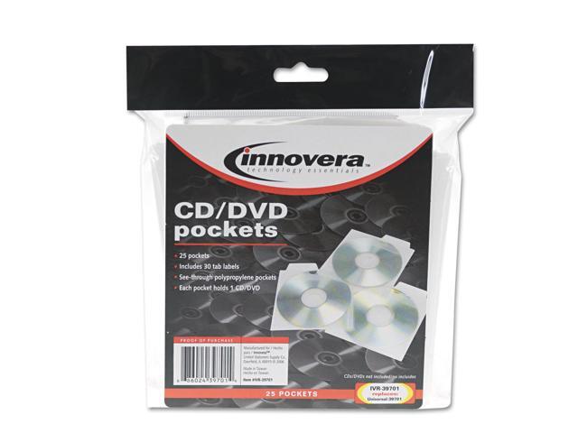 Click here for Innovera 39701 CD/DVD Pockets 25/Pack prices