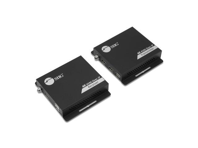 Click here for SIIG HDMI 4K30Hz KVM Over IP Extender - 394ft - Ov... prices