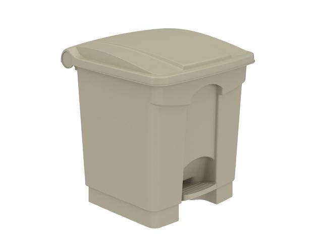 Click here for Safco Step-On Indoor Plastic Trash Can  Hands-Free... prices