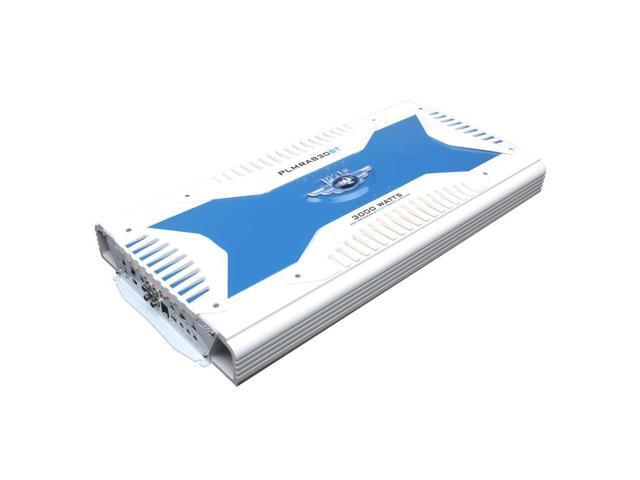 Pyle 8-Channel Marine Bluetooth Amplifier - 3000 Watt Bridgeable - White