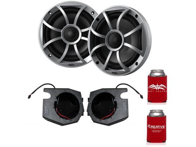 Click here for Wet Sounds RECON 6-S 6.5 Silver Grill Marine Speak... prices