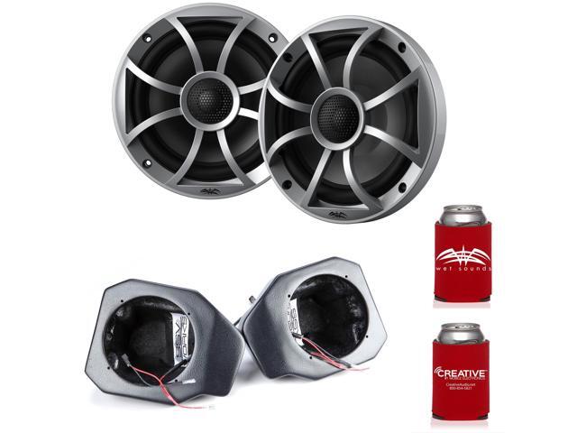 Click here for Wet Sounds RECON 6-S 6.5 Silver Grill Marine Speak... prices