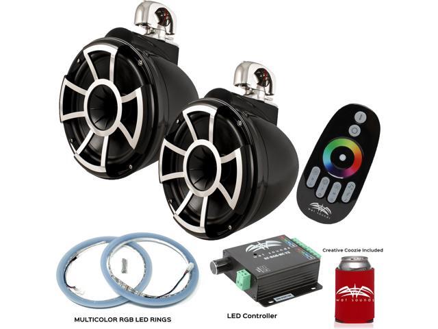 Click here for Wet Sounds REV10B-SC Swivel Clamp Tower Speakers w... prices