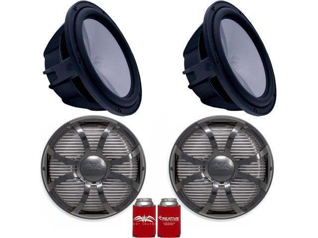 Click here for Wet Sounds (2) REVO8FA-B 8 4 ohm Black Subwoofer w... prices