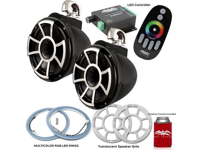 Click here for Wet Sounds REV10B-SC Swivel Clamp Tower Speakers w... prices