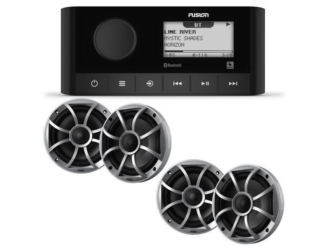Click here for Fusion MS-RA60 Marine Stereo With 2 Pair of Wet So... prices