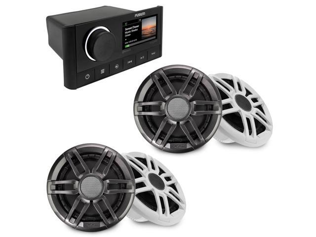 Click here for Fusion MS-RA670 Marine Receiver with 2 Pairs Fusio... prices