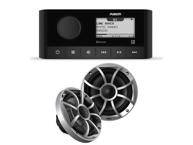 Click here for Fusion MS-RA60 Marine Stereo With 1 Pair of Wet So... prices