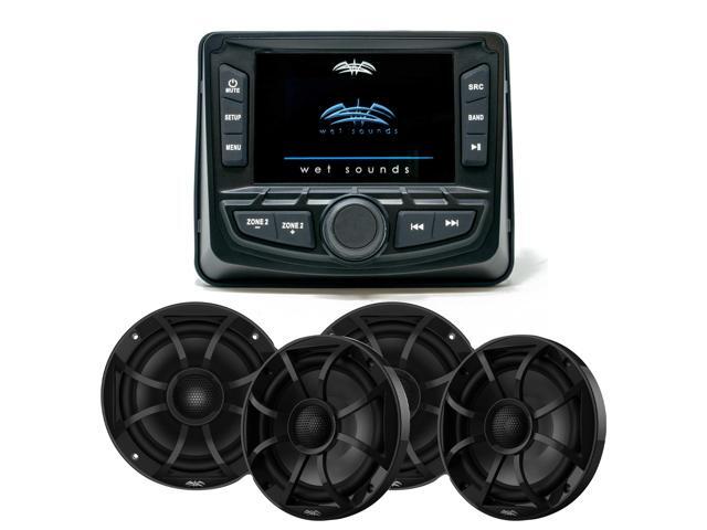 Click here for Wet Sounds WS-MC-2 Marine Radio with 2 Pairs Wet S... prices